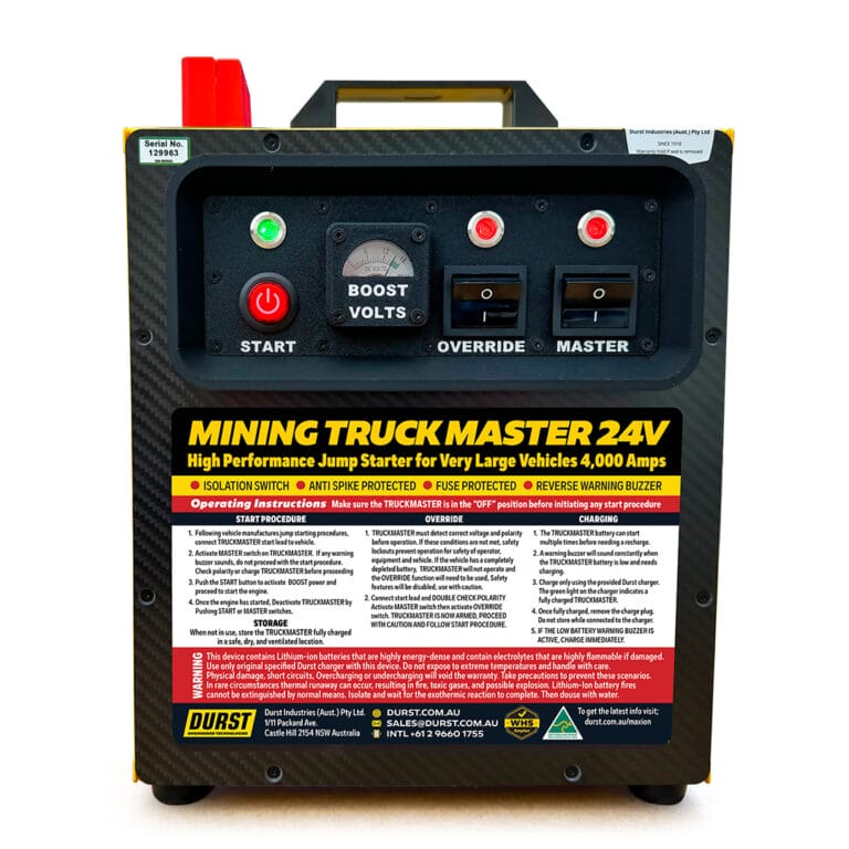 Maxion Truck Master Jump Starter for 24V trucks » DURST Industries ...