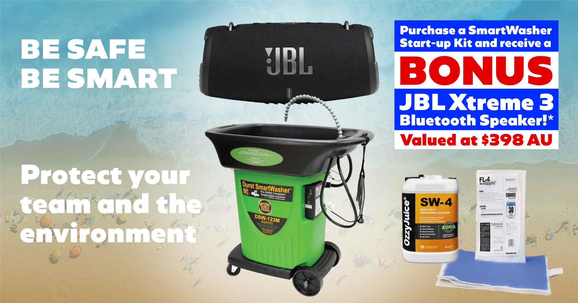 Get a Durst SmartWasher® Starter Kit to protect your team and the ...